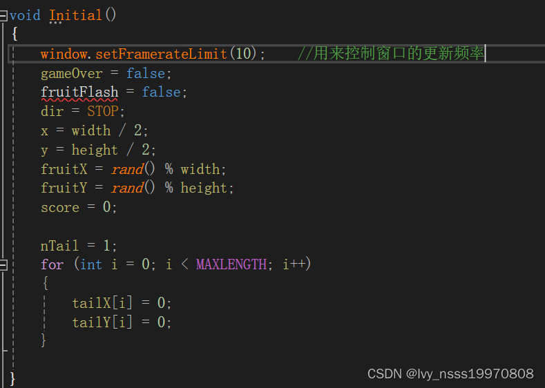 第七章 SFML版贪吃蛇_window.setframeratelimit(60)函数作用解释-CSDN博客
