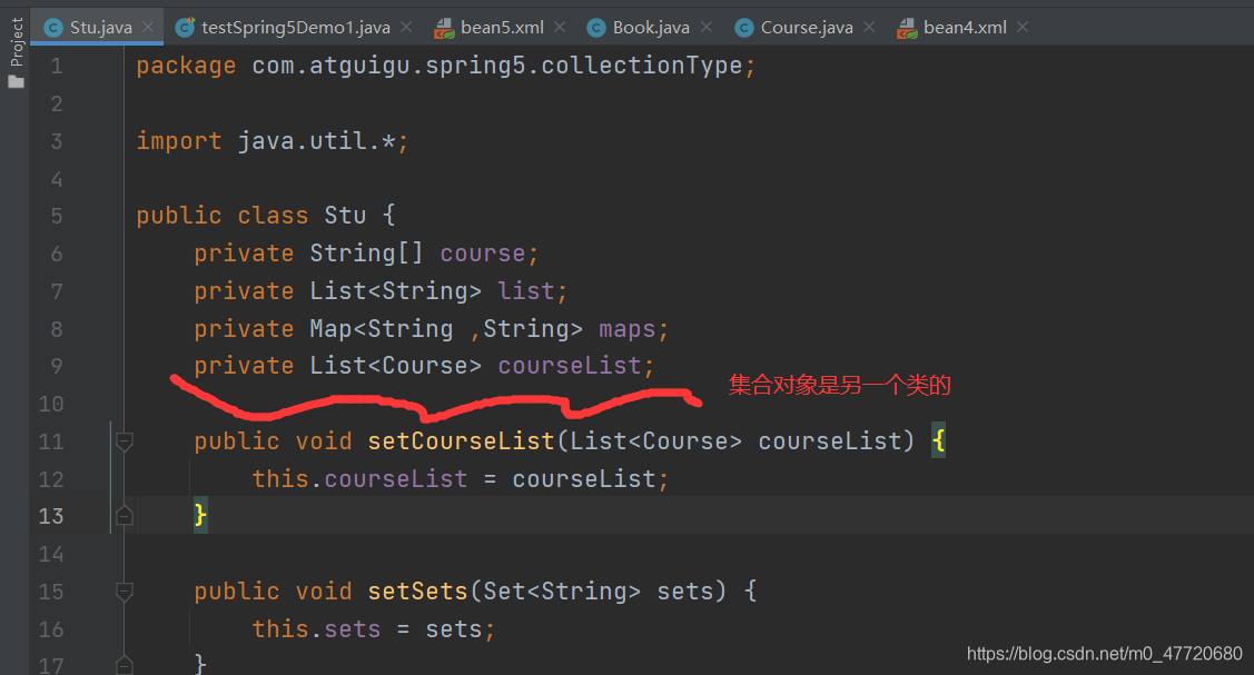 14 IOC 操作 Bean 管理（xml 注入集合属性）_ioc操作bean管理xml注入集合属性-CSDN博客
