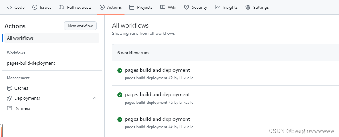 【前端实践】把react项目部署到github Pages(vite) Github部署react项目 Csdn博客