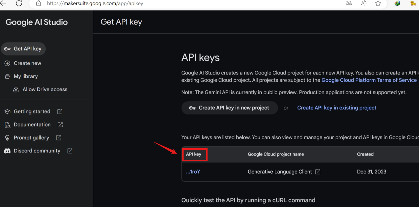 在Google Colab中调用Gemini的API实现智能问答_from google.colab import userdata-CSDN博客