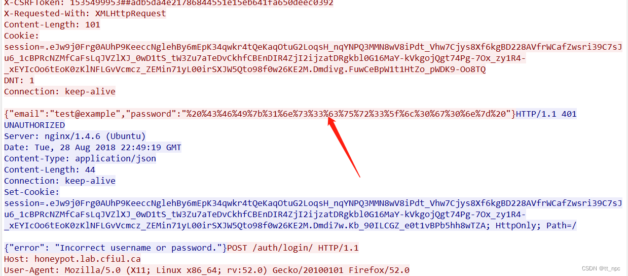 BUUCTF misc 专题（114）[CFI-CTF 2018]webLogon capture_buuctf weblogon capture-CSDN博客