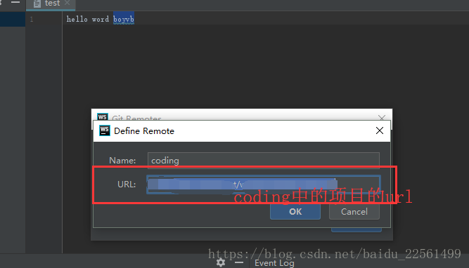 WebStorm下使用coding_webstorm vue项目 上传到coding-CSDN博客
