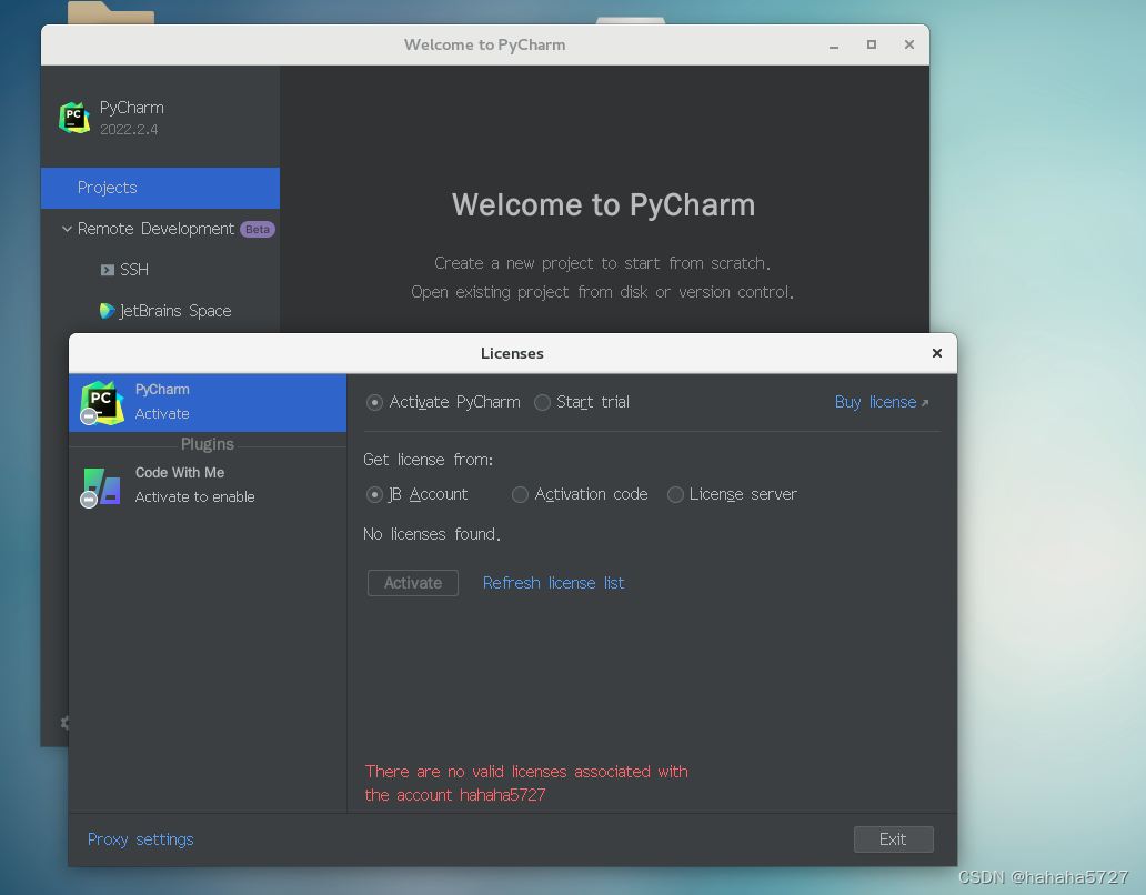 在 Linux 环境下安装 Pycharm_linux系统安装的pycharm在哪个文件里-CSDN博客