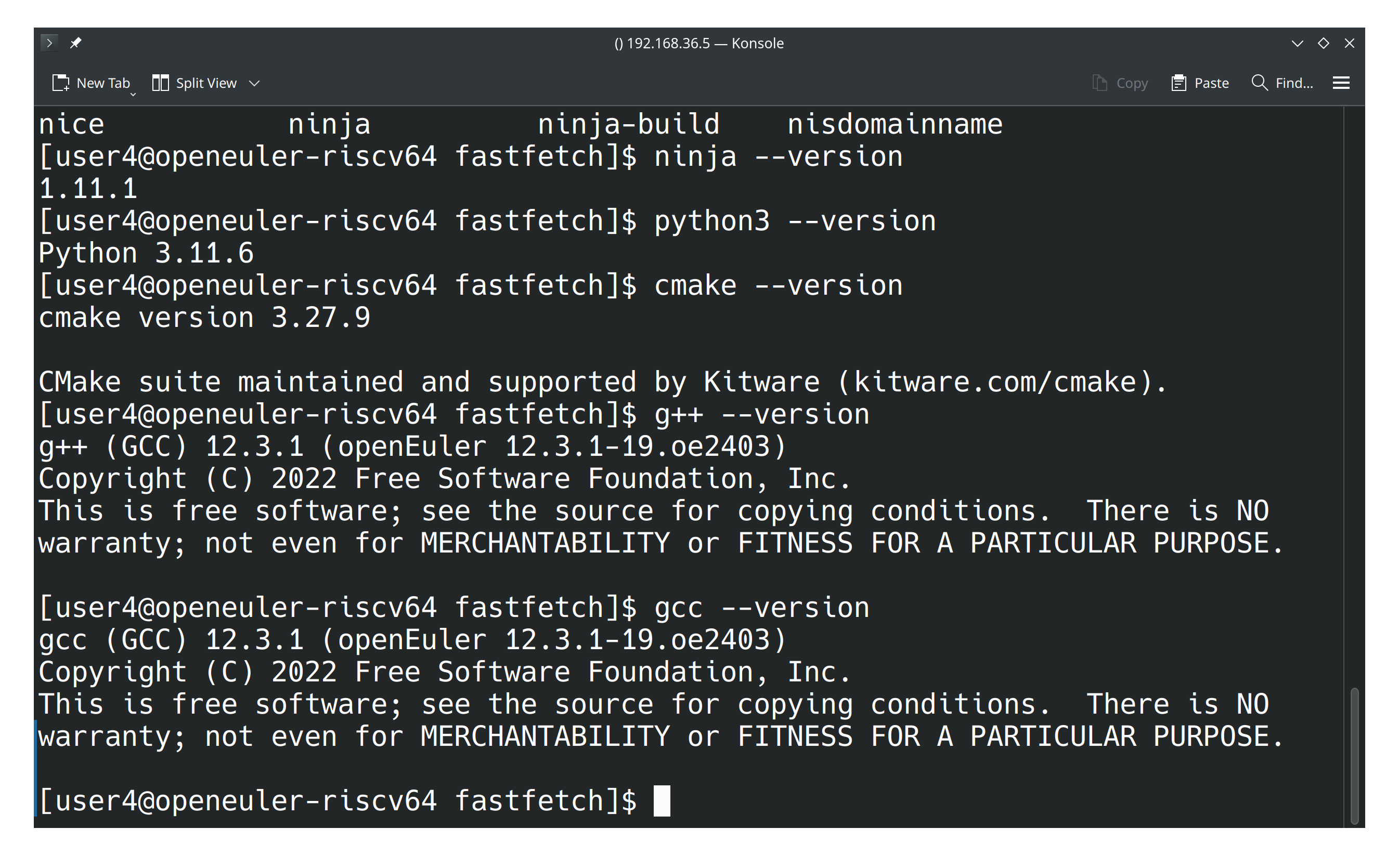 OpenEuler RISC-V上安装PyTorch_pytorch支持riscv64吗-CSDN博客