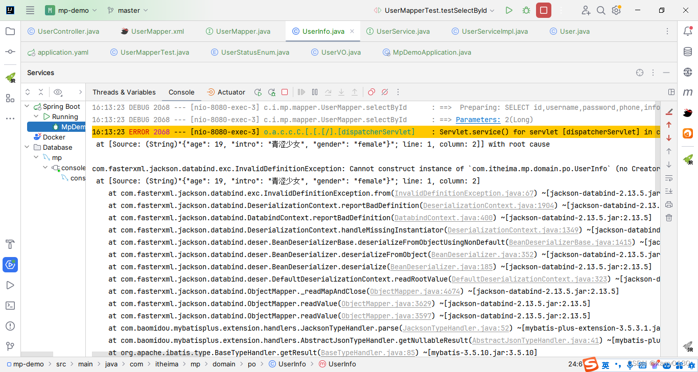 @TableField(typeHandler = JacksonTypeHandler.class)不生效---报错或结果为null问题 ...