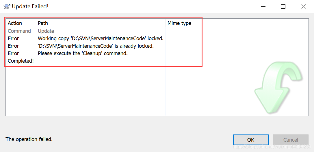 解决SVN Update更新速度为0且再次更新报错问题_svn更新0kb-CSDN博客
