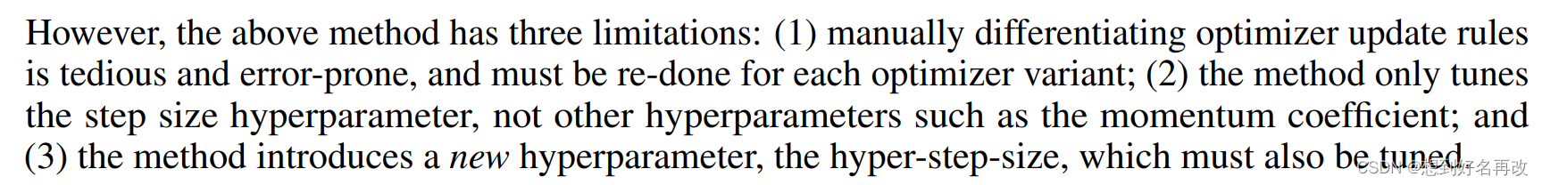 超优化文章记录之NeurIPS2022_Gradient Descent: The Ultimate Optimizer_超梯度 网络-CSDN博客