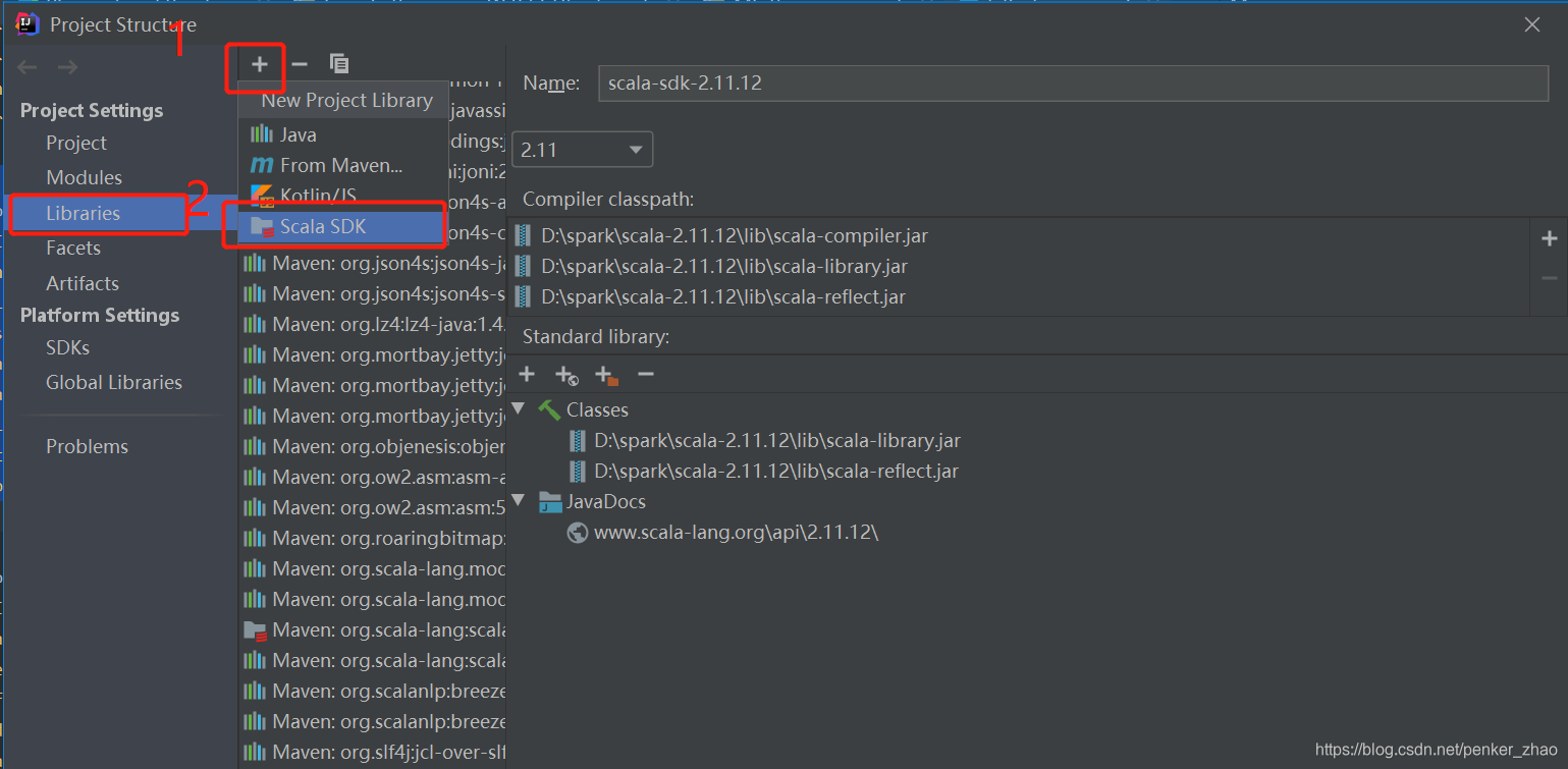 大数据学习整理篇（九）idea创建可以使用scala和java在spark运行的示例_idea scala java spark-CSDN博客