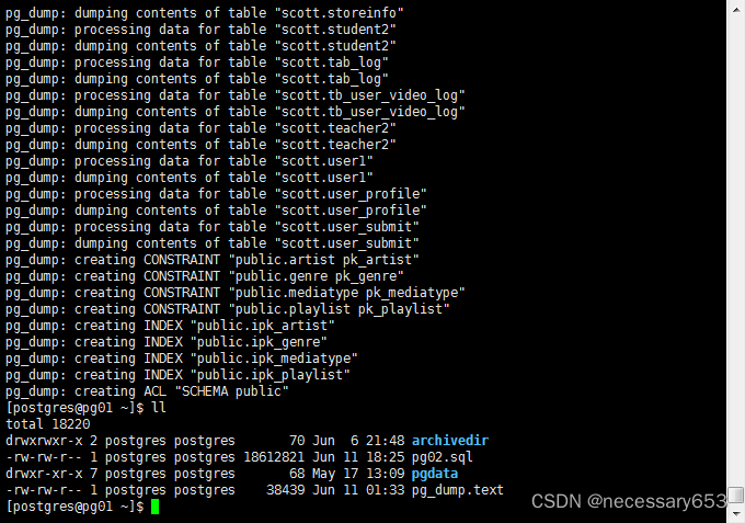 pg_dump,pg_dumpall,pg_restore备份、备份恢复工具的相关应用-CSDN博客