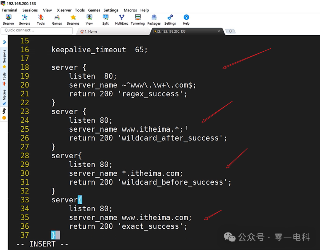 Nginx的server_name匹配执行顺序_nginx server匹配顺序-CSDN博客