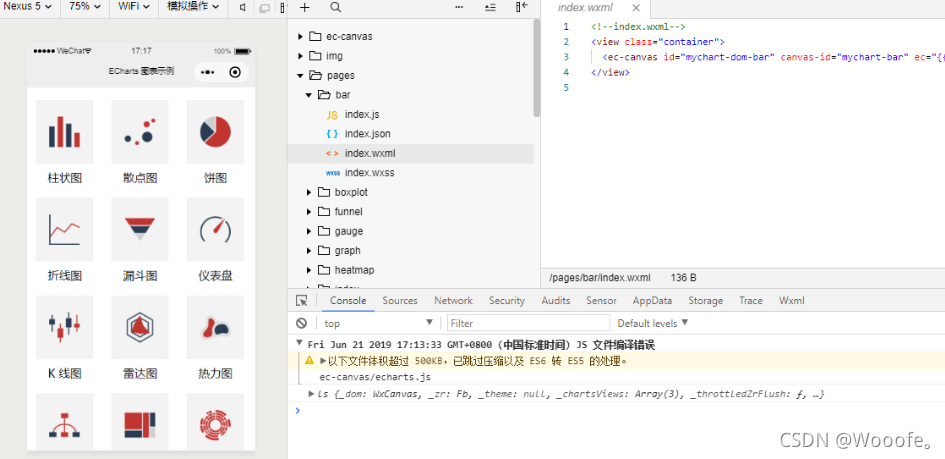 微信小程序使用Echarts图表组件，动态加载数据，图表模糊处理_echarts-for-weixin数据源使用data中的-CSDN博客