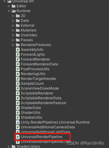 URP学习笔记1——URP源码解读_unity urp源码解析-CSDN博客