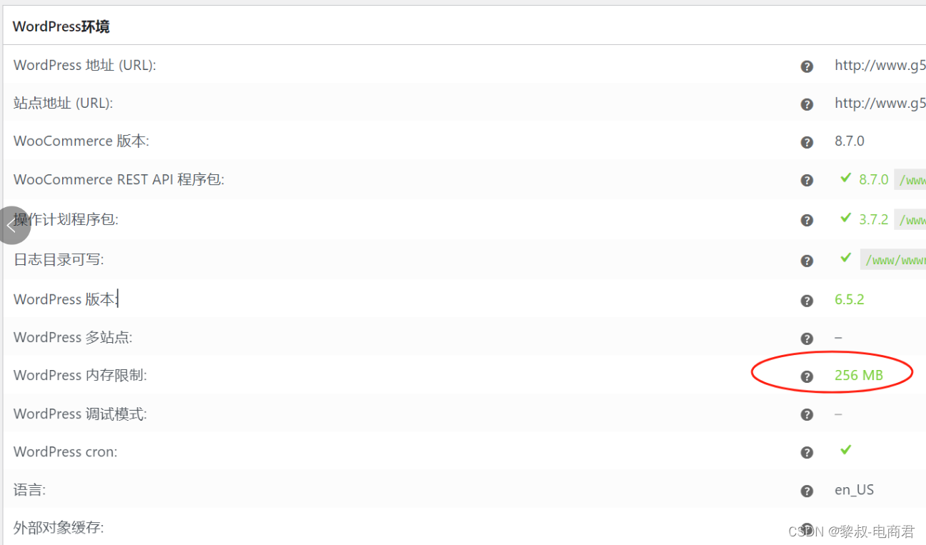 WordPress woocommerce 内存限制 怎么改_wordpress 内存限制-CSDN博客