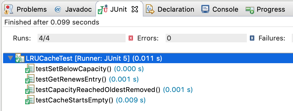 java实现lru缓存_Java中的LRU缓存实现-CSDN博客