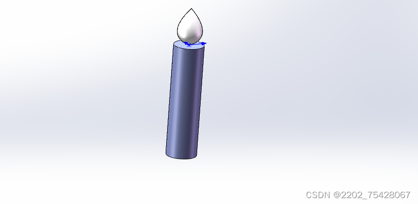 SOLIDWORKS实战练习（生日蛋糕）（2023.11.28）-CSDN博客