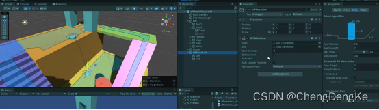 Unity寻路-03网格外链接OffMeshLink_offmesh link-CSDN博客