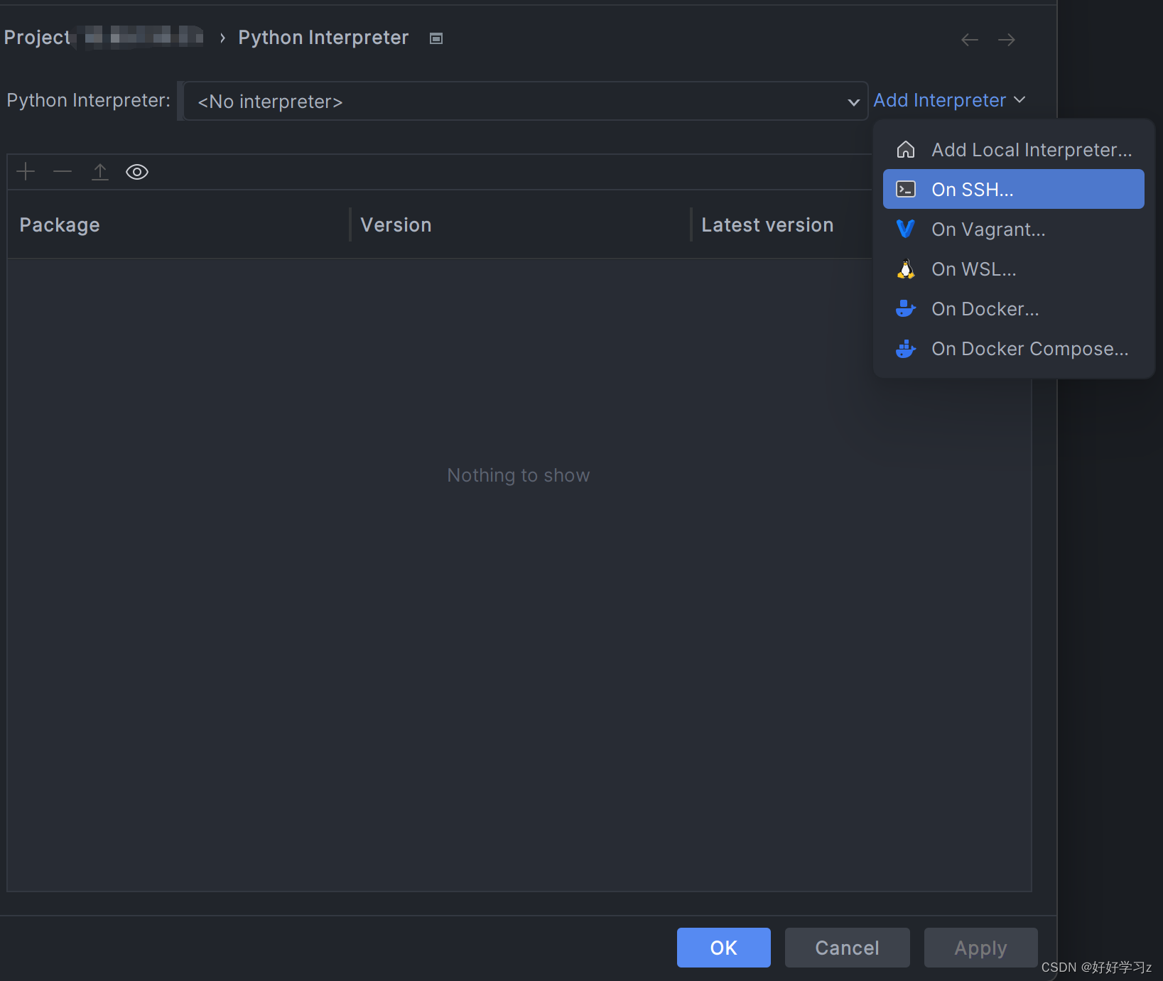 Pycharm2023.2配置远程解释器和远程 Jupyter Notebook、浏览和下载远程服务器文件_pycharm 远程解释器-CSDN博客