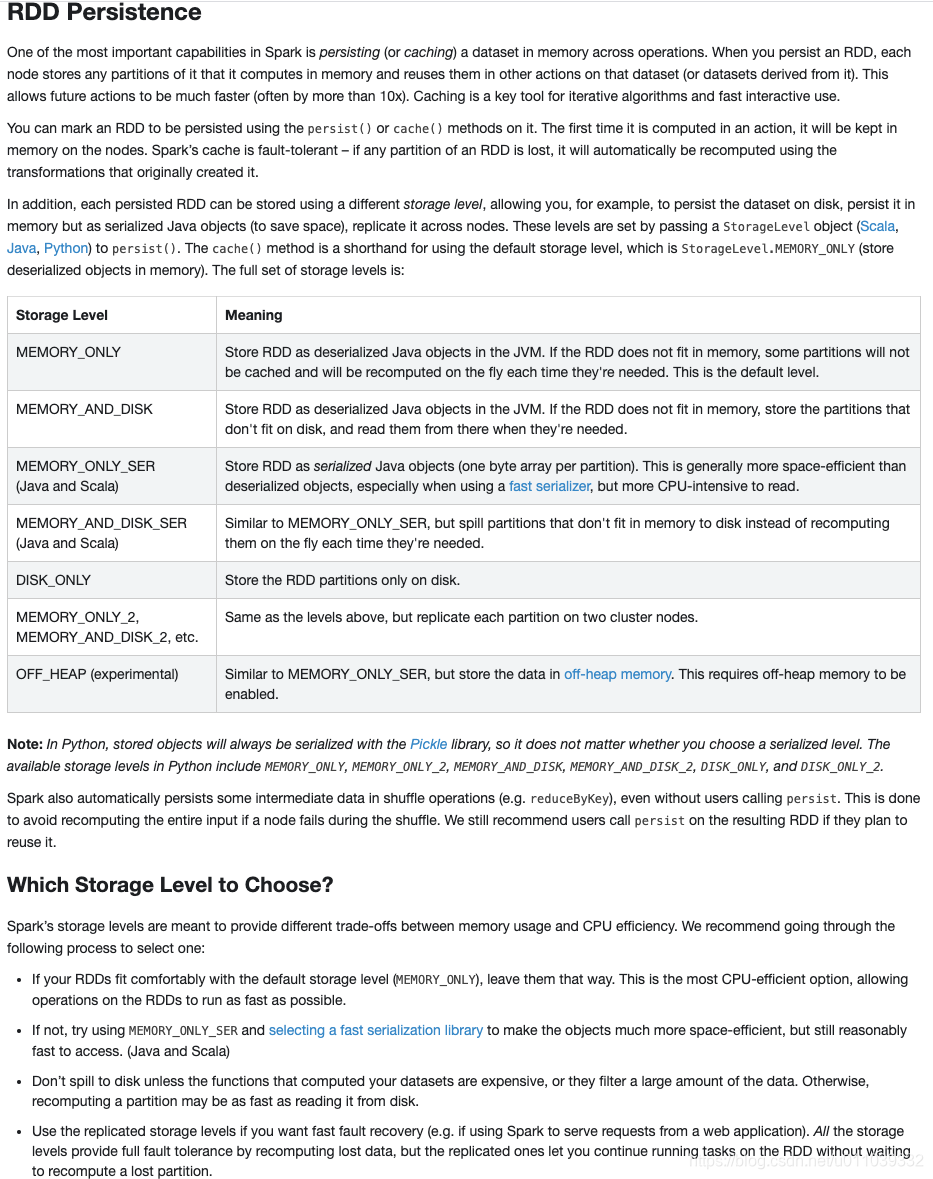 Spark缓存机制解析-CSDN博客