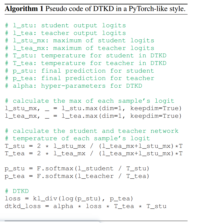 Dynamic Temperature Knowledge Distillation动态温度知识蒸馏-CSDN博客