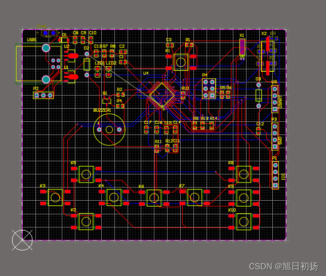 AD20之PCB设计_ad20原理图怎么生成pcb-CSDN博客