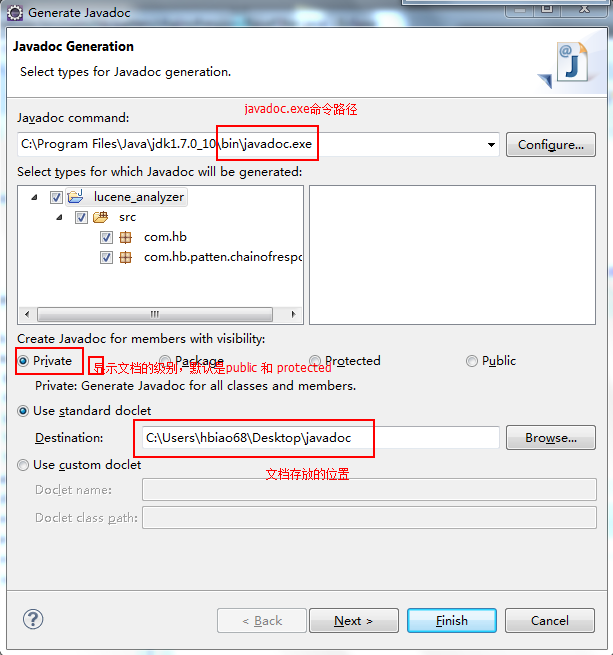 Eclipse中javadoc的使用以及中文乱码的解决 _eclipse javadoc 字体-CSDN博客