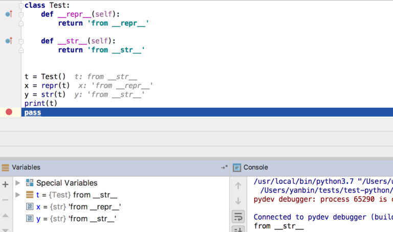 python中的str方法和repr方法_Python中 的 __str__ 方法和 __repr__ 方法的区别有哪些-CSDN博客