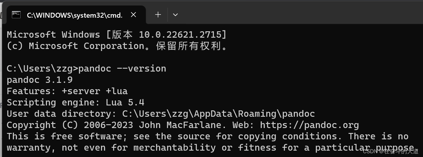Pandoc：跨平台标记语言转换工具详解-CSDN博客