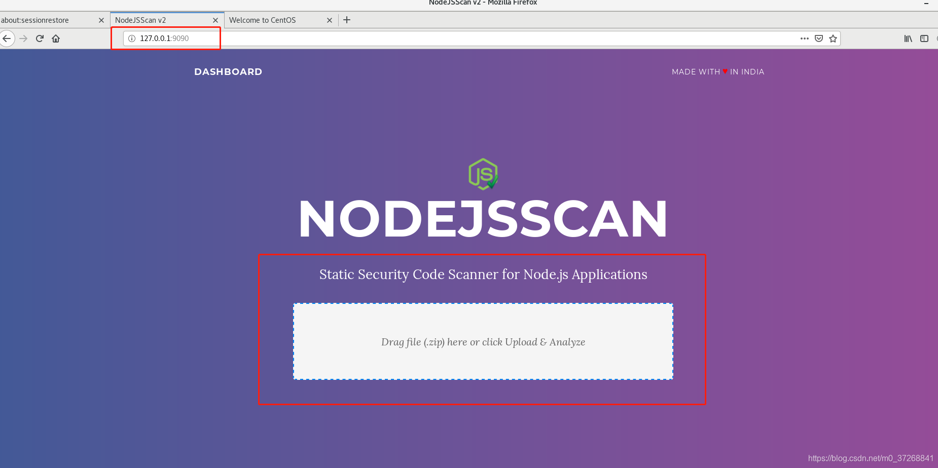 Centos版的Nodejsscan安装_jsscan安装教程-CSDN博客