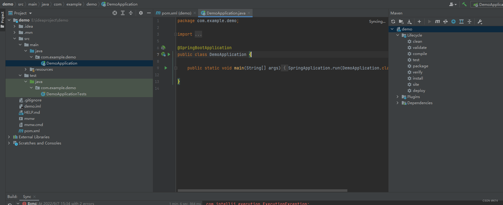 idea+SpringBoot后端搭建_idea配置springboot后端-CSDN博客