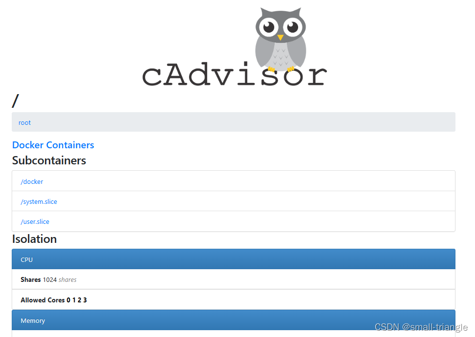 docker容器中安装部署cAdvisor+Prometheus_docker 安装cadivsor-CSDN博客