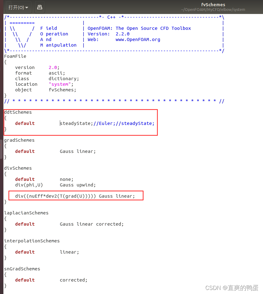 elbow算例从采用simpleFoam计算设置详解-CSDN博客