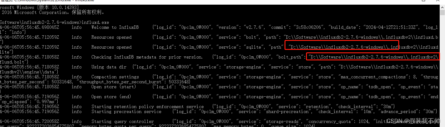 windows下安装influxdb_influxdb安装部署windows-CSDN博客