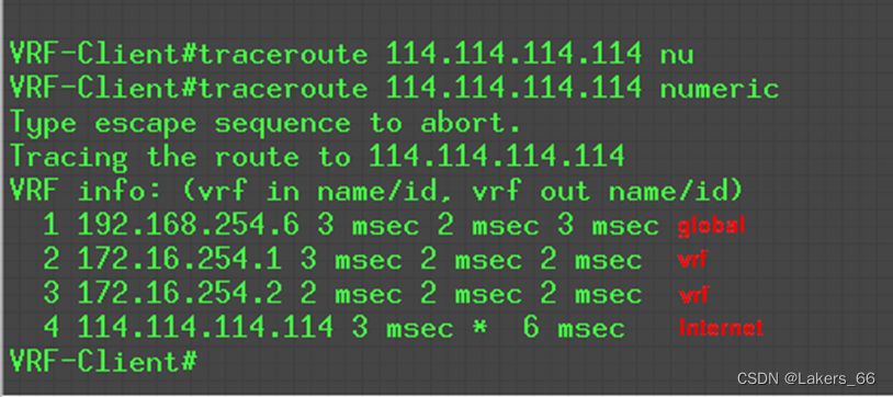 VRF路由表与Global路由表双向泄漏_vrf路由泄露原理-CSDN博客