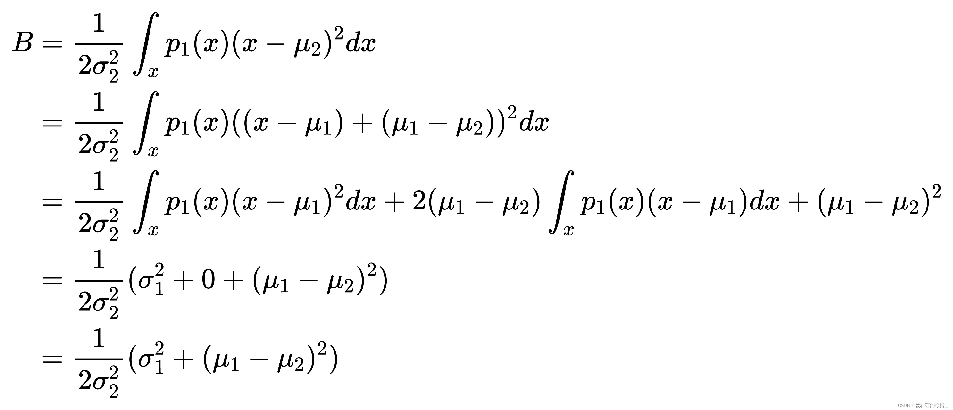 【很详细】高斯分布之间的KL散度讲解+Python代码实现_python kl散度-CSDN博客
