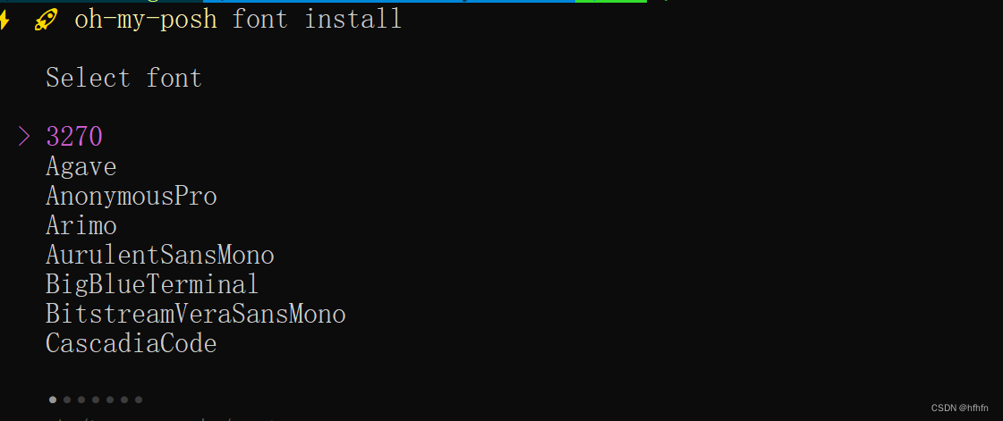 powershell美化，oh-my-posh安装和配置_oh-my-posh font install-CSDN博客