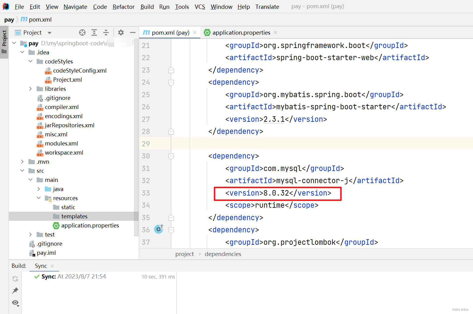 【java】解决sprintboot项目开发遇到的问题_cannot resolve com.mysql:mysql-connector-j:unknown-CSDN博客