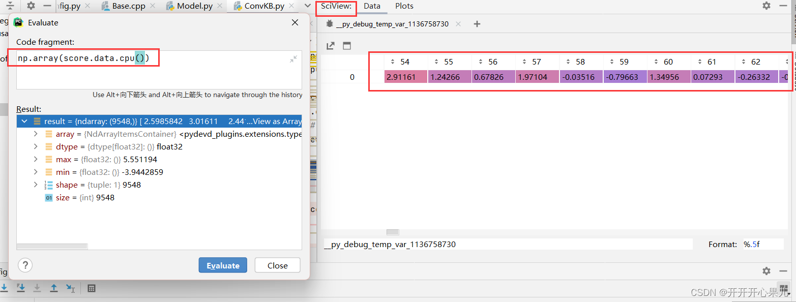 pycharm查看Tensor的完整数据_pycharm dubug查看tensor怎么没有省略号-CSDN博客