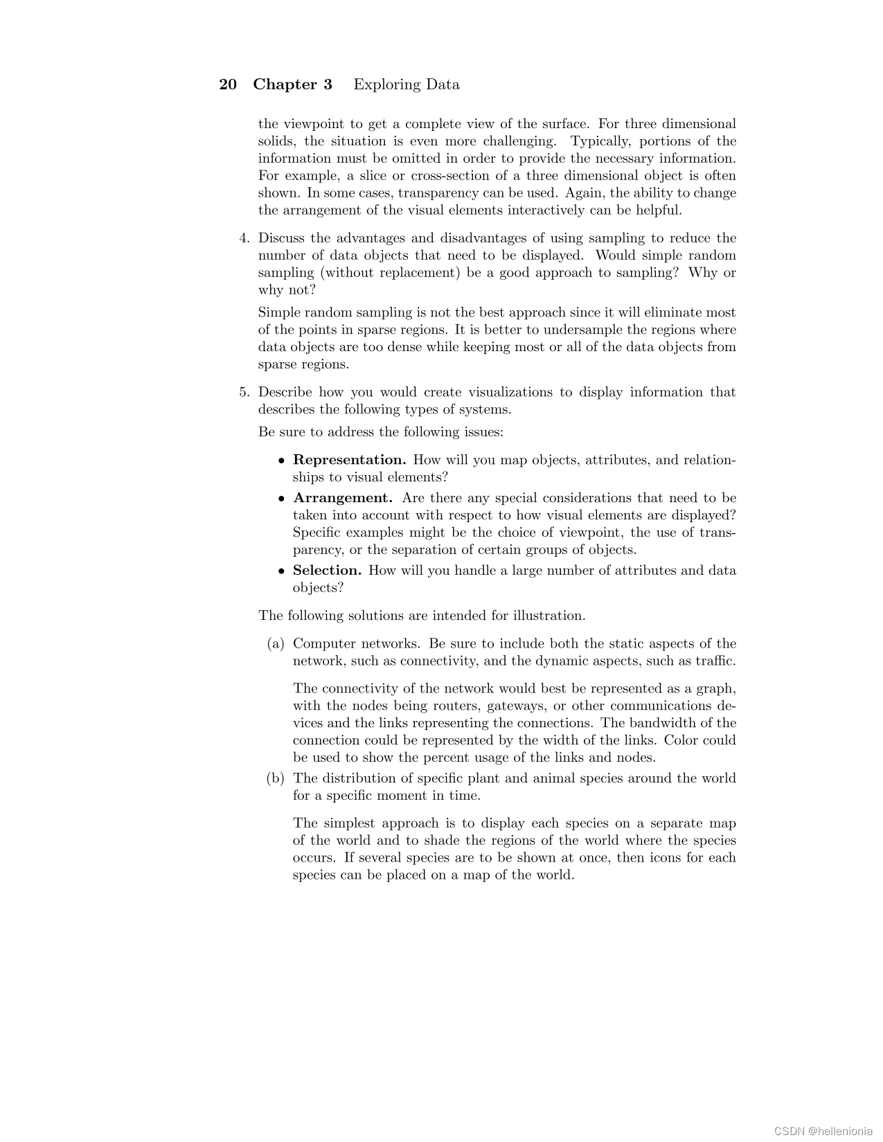 【数据挖掘导论课后习题答案】第3章 Exploring Data（含英文原版）数据挖掘导论第三章 Csdn博客