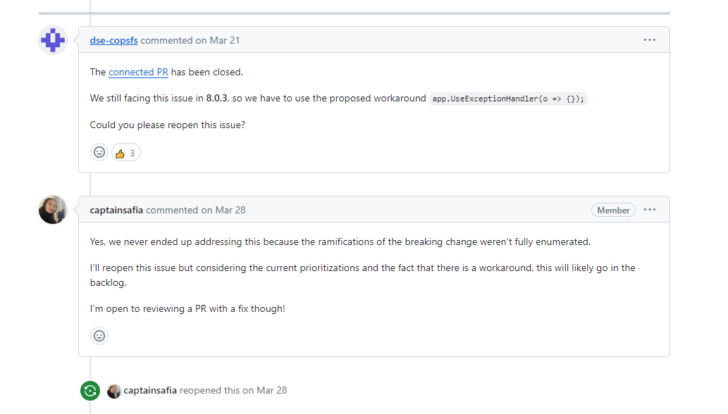 【踩坑】.NET 8.0 自定义IExceptionHandler不生效_exceptionhandler 不生效-CSDN博客