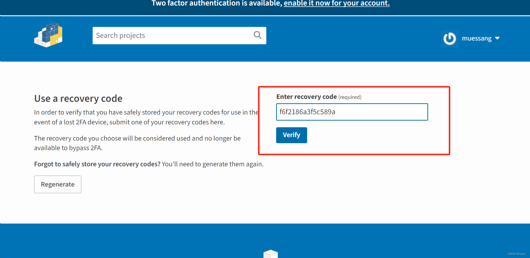 PyPi token创建-CSDN博客