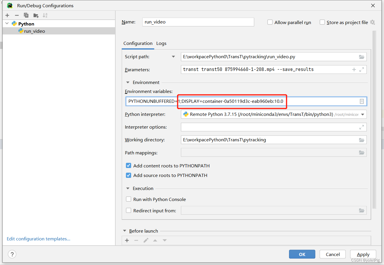 （最新+详细+Pycharm远程调试GUI程序）解决qt.qpa.xcb: could not connect to display问题-CSDN博客