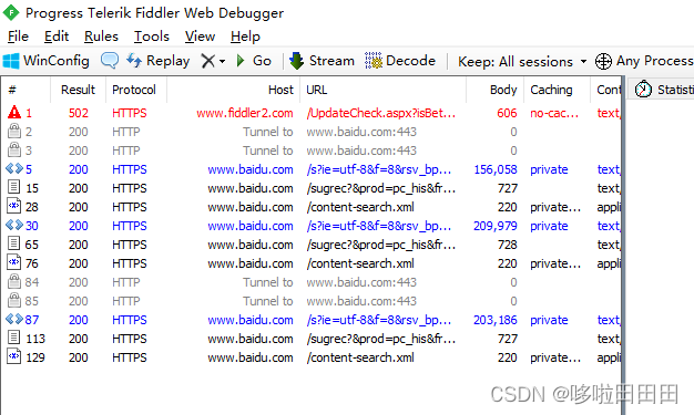 打开Fiddler首行总是提示502_fiddler 502-CSDN博客