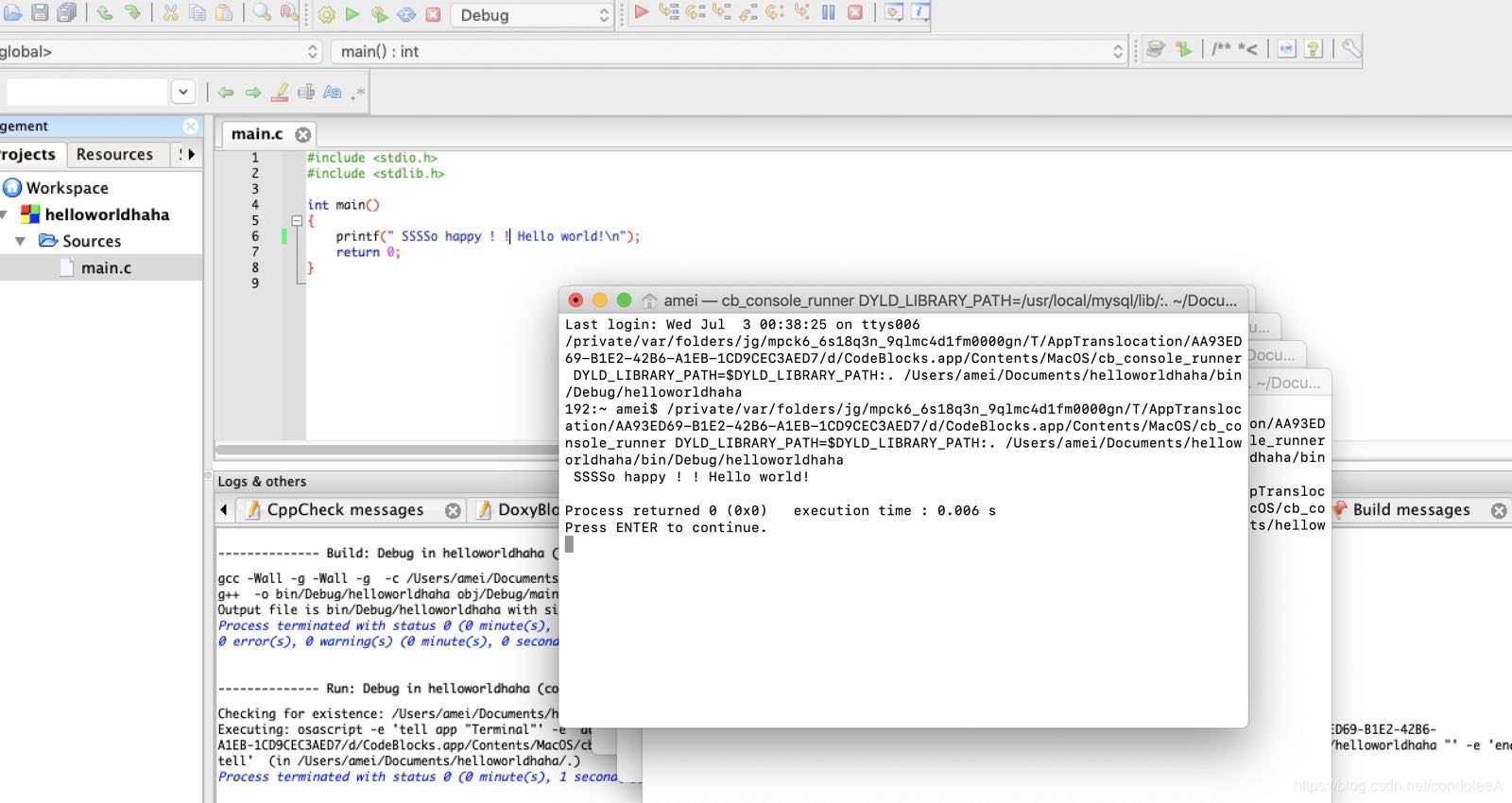 codeblocks for Mac环境安装填坑-CSDN博客