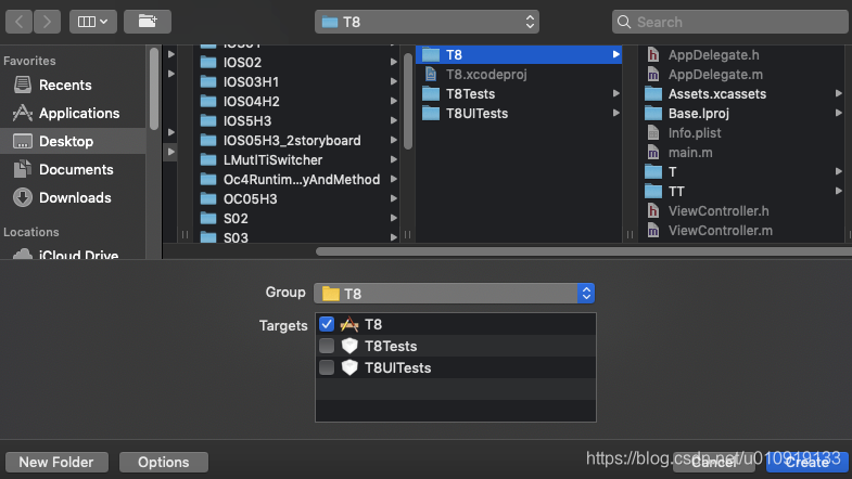 xcode10.2.1 把.h 和.m文件加入工程里面的某个文件夹【可确保xcode界面看到的目录组织方式和真实文件系统看到的一致】的步骤图解_xcode怎么关联.h和.m文件-CSDN博客