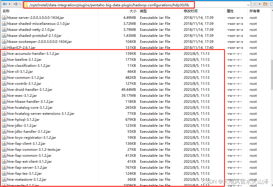 一百四十八、Kettle——Linux上安装的kettle8.2连接Hive3.1.2_kettle hadoop 驱动包-CSDN博客