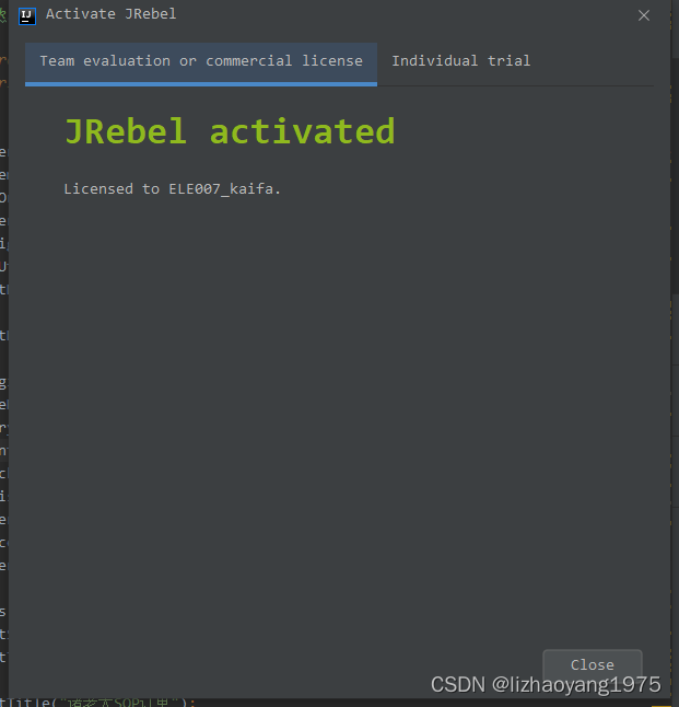 Idea插件 JRebel 激X_jrebel卸载-CSDN博客