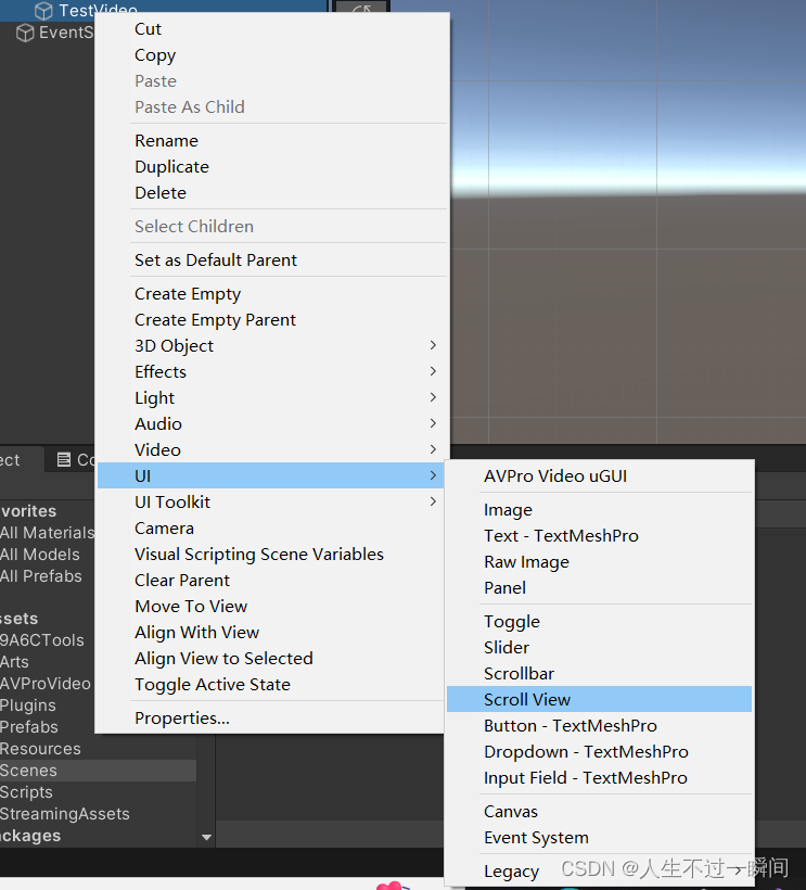 Unity AVPro Video 加载视频第一秒图片与例子_unity avpro extractframe-CSDN博客