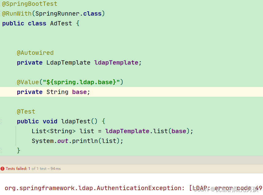 springboot操作ldap_springboot ldap-CSDN博客