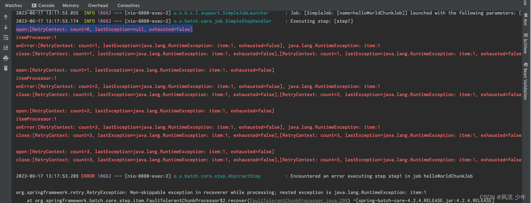 SpringBatch从入门到实战(七)：Chunk模式_spring batch chunk-CSDN博客