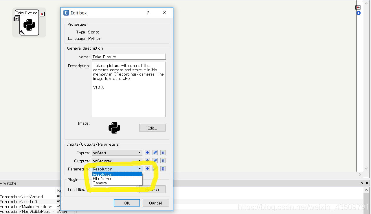 Pepper/Nao中级教程：第三章 如何在Choregraphe中新建Python指令盒_choregraphe调用python-CSDN博客